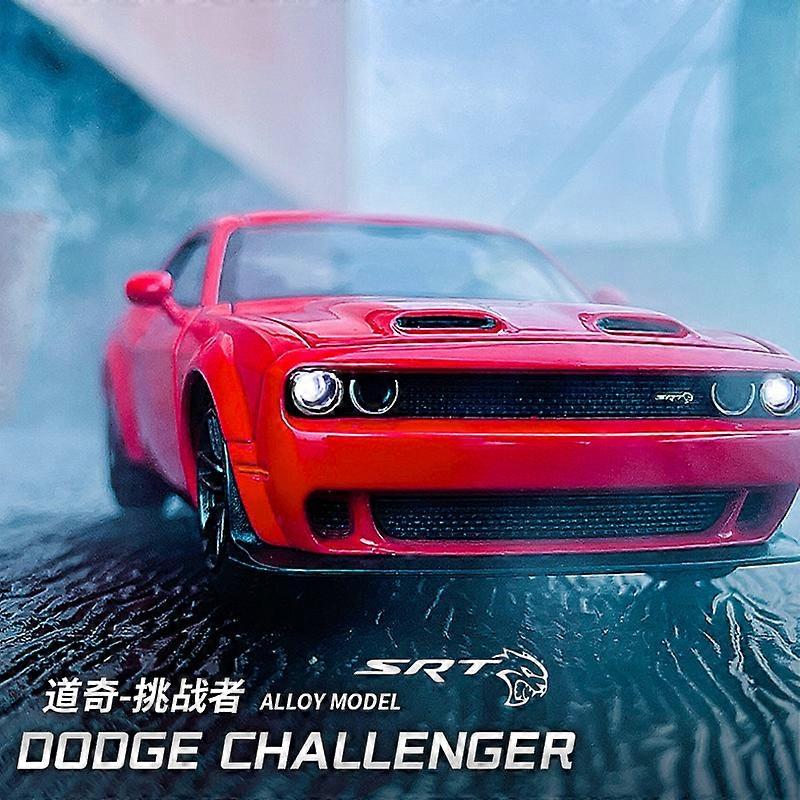 1:32 Challenger SRT Alloy Sports Car Model Diecast & Toy Metal Muscle ...