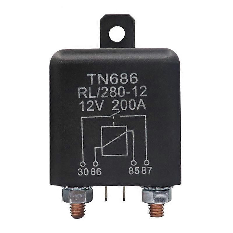 High Current Relay Starting relay 200A 100A 12V/24V Power Automotive ...