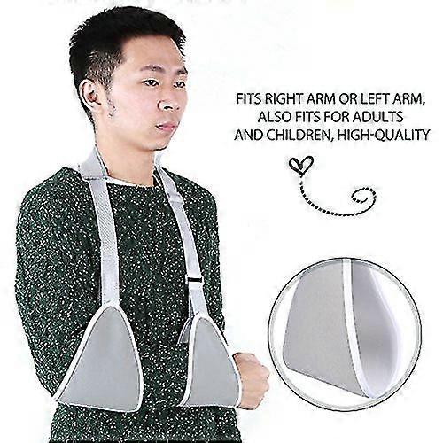 Arm Sling Support Adjustable Shoulder Immobilizer For Broken Fractured ...