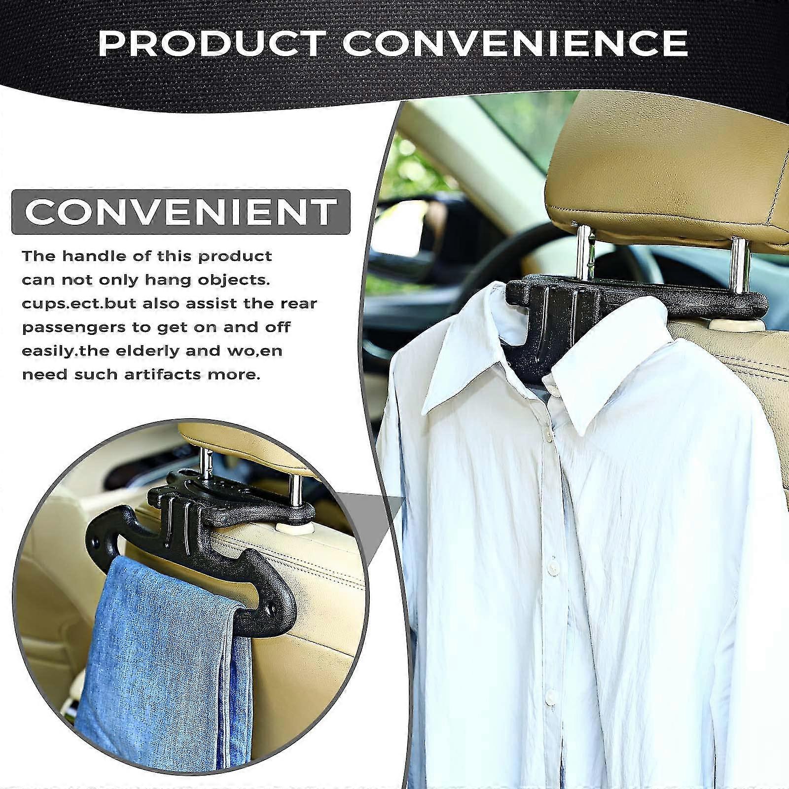 Car Clothes Hanger For Headrest Holder For Clothes Hanger Clothes Suits ...