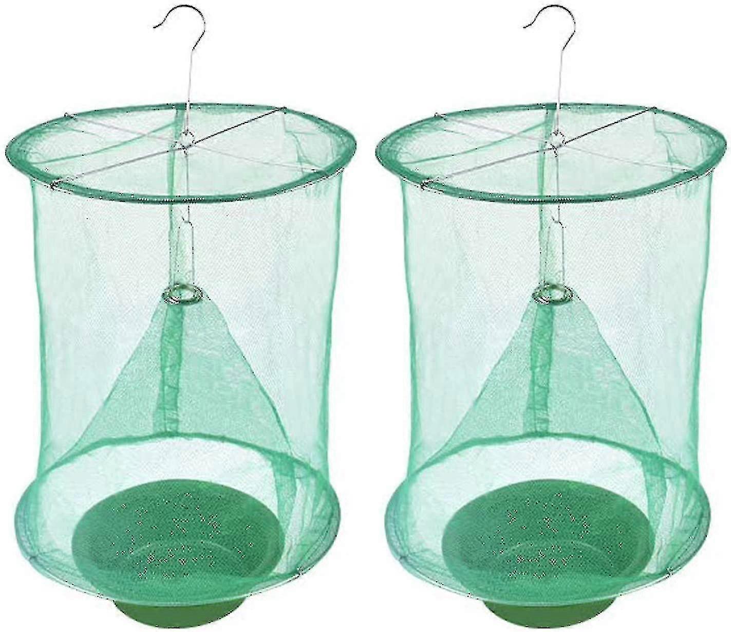 Ranch Fly Trap, Outdoor Insect Trap Cage With Food Trap, Most Effective ...