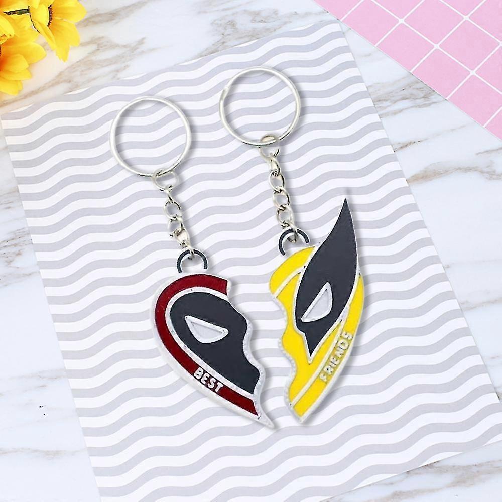 Deadpool & Wolverine Best Friends Pendant Necklace Fans Jewellery ...