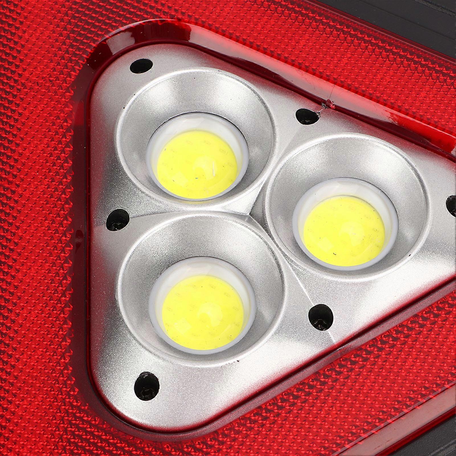 Triangle Warning Sign Triangle Car LED Work Light Road Safety Emergency ...