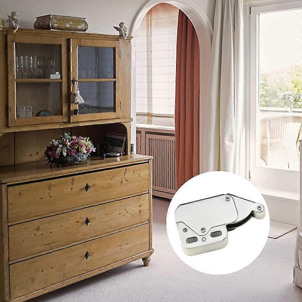 6Pcs Touch Catch Latch Mini Latch Automatic Spring Catch with Screws ...