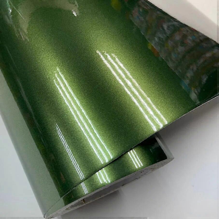 Premium Glossy DIY Car Body Film Chameleon Pearl Glitter Vinyl Sticker ...