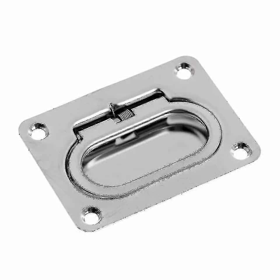 2 Pieces Recessed Hatch Latch Boat Hatch Steel Pull Handle Boat Hatch ...