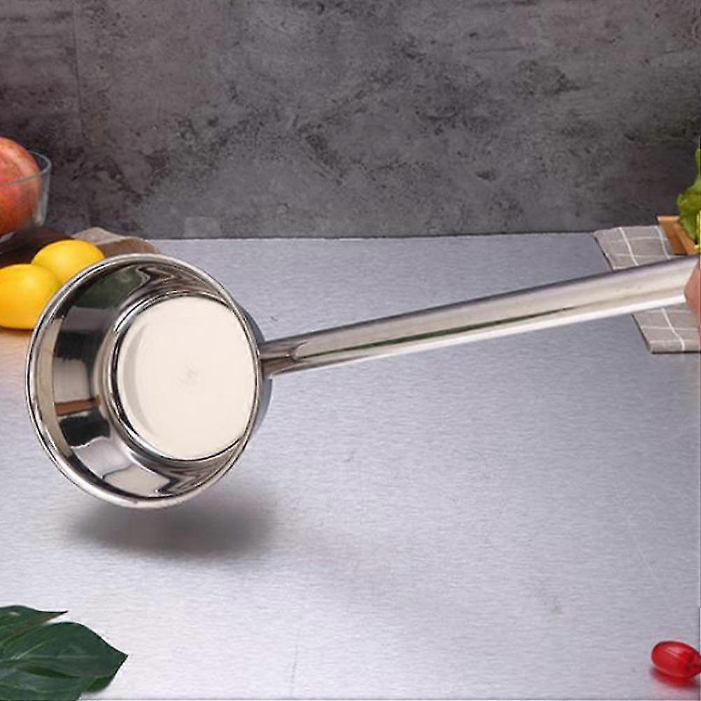 Metal Cooking Spoon Kitchen Water Bailer Scoop Metal Dipper Spoon ...