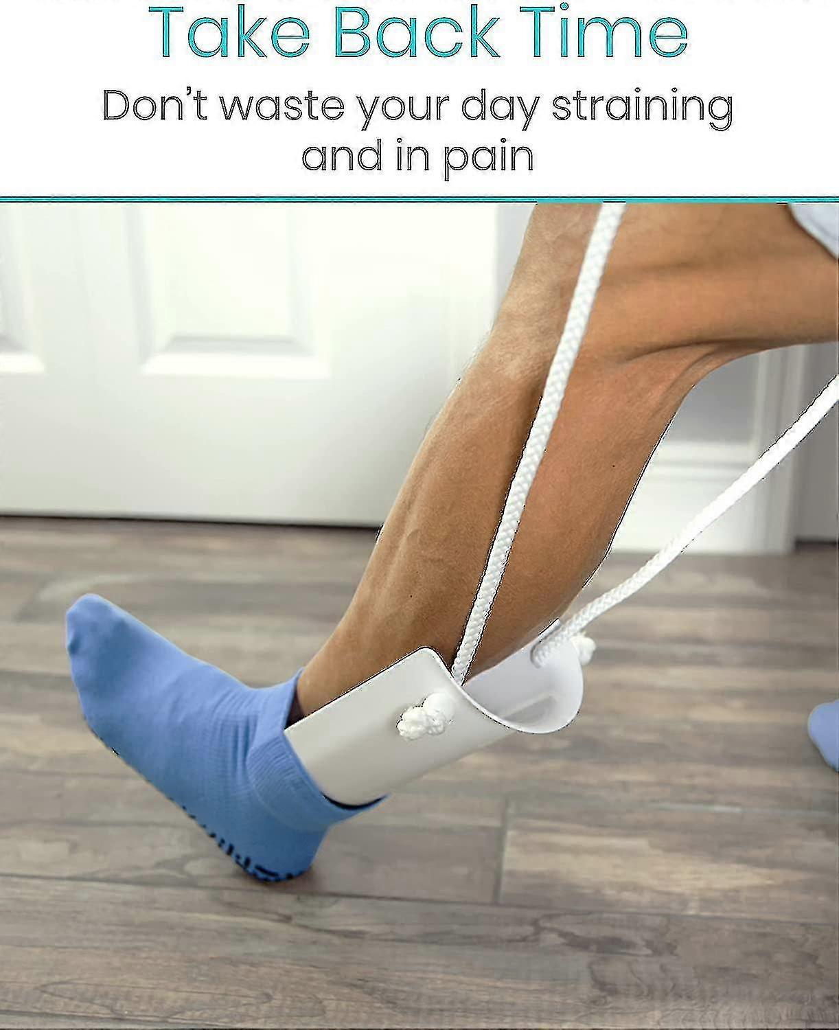Sock Aid - Easy On And Off Stocking Slider - Pulling Assist Device ...