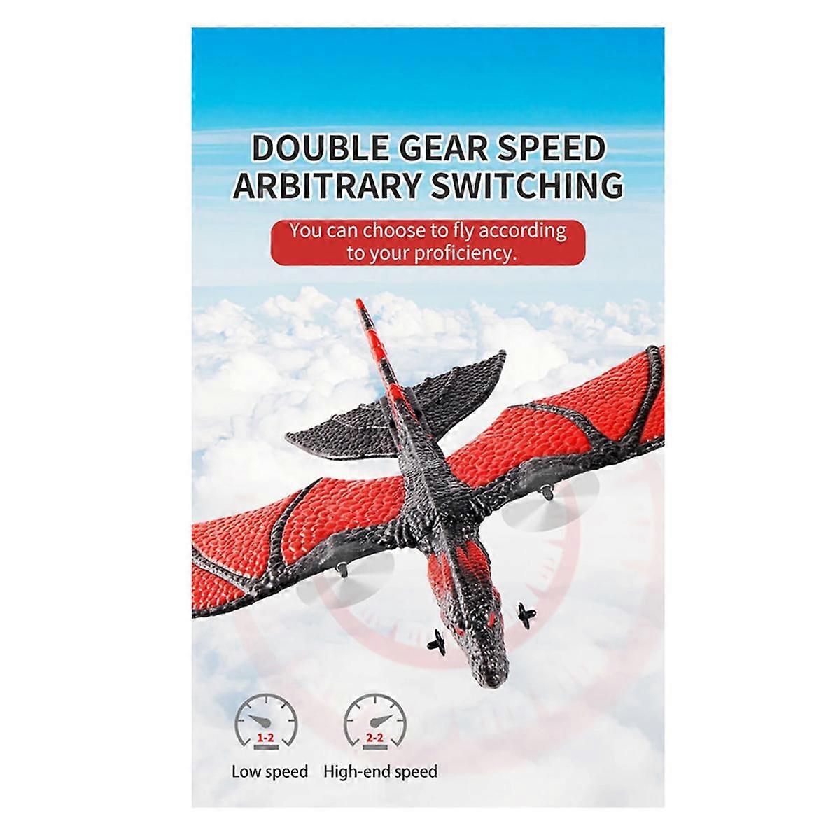 RC Plane 2.4G Simulated Flying Dragon Aircraft Remote Control Flying ...