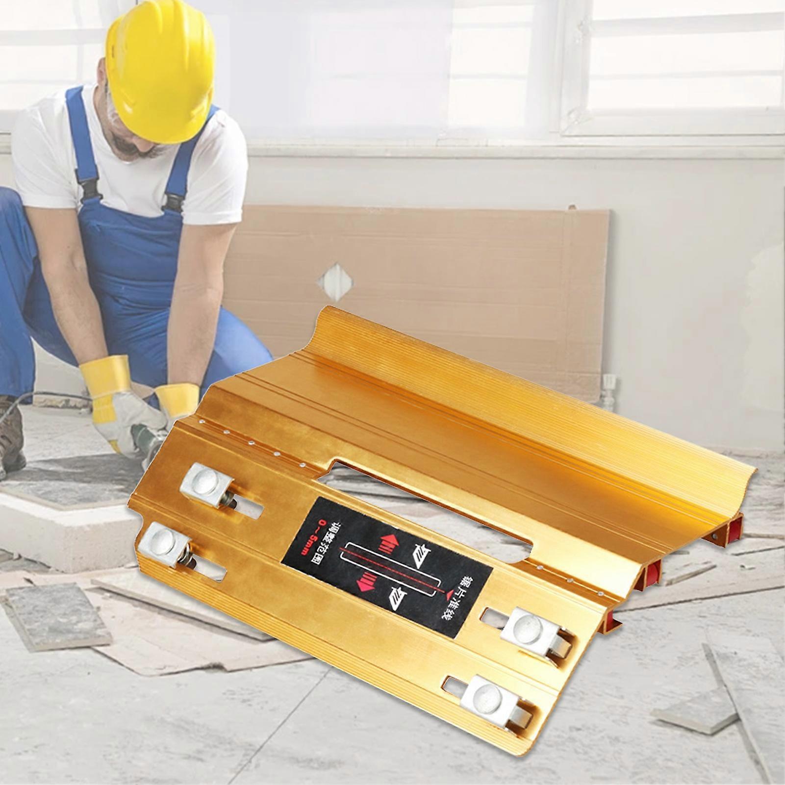 Tile Chamfer Guide Wheels Smooth Movement Golden Color 45 Degree Angle ...