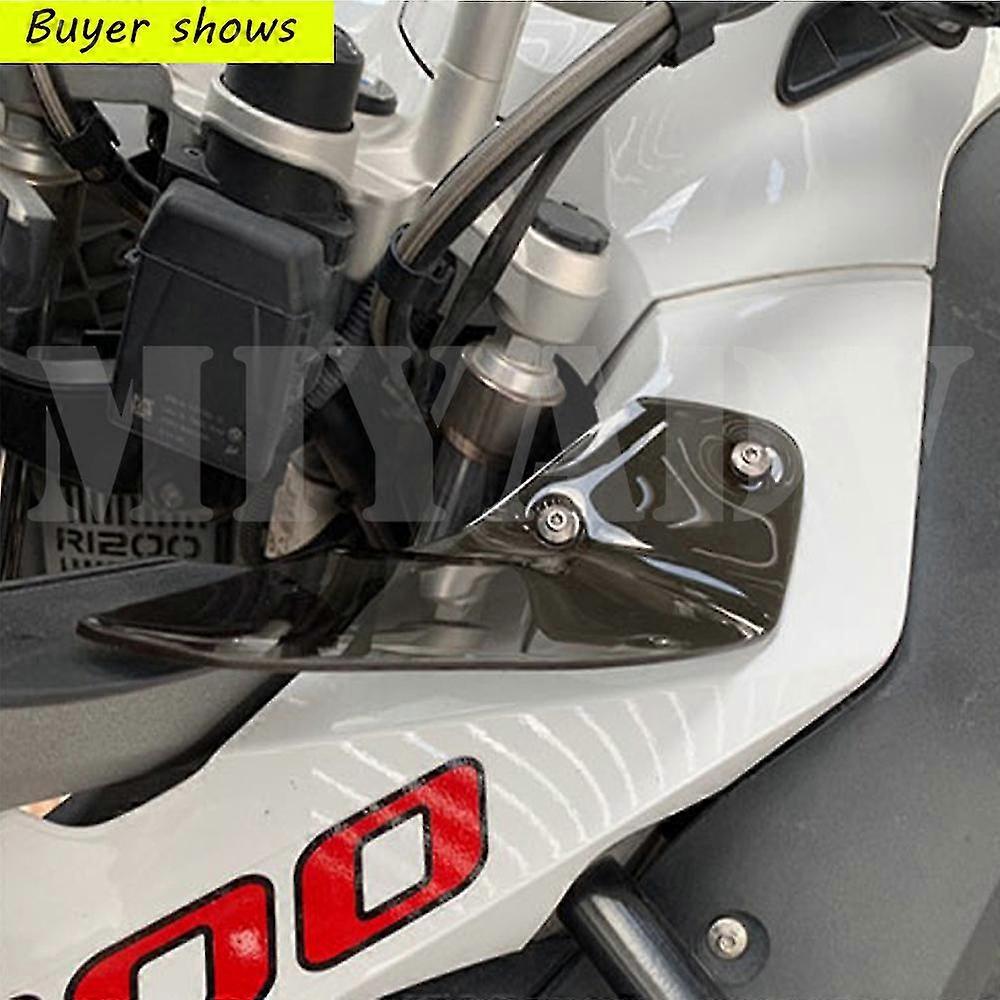 Motorcycle Windshield Wind Deflector Windscreen Handshield Handguard ...