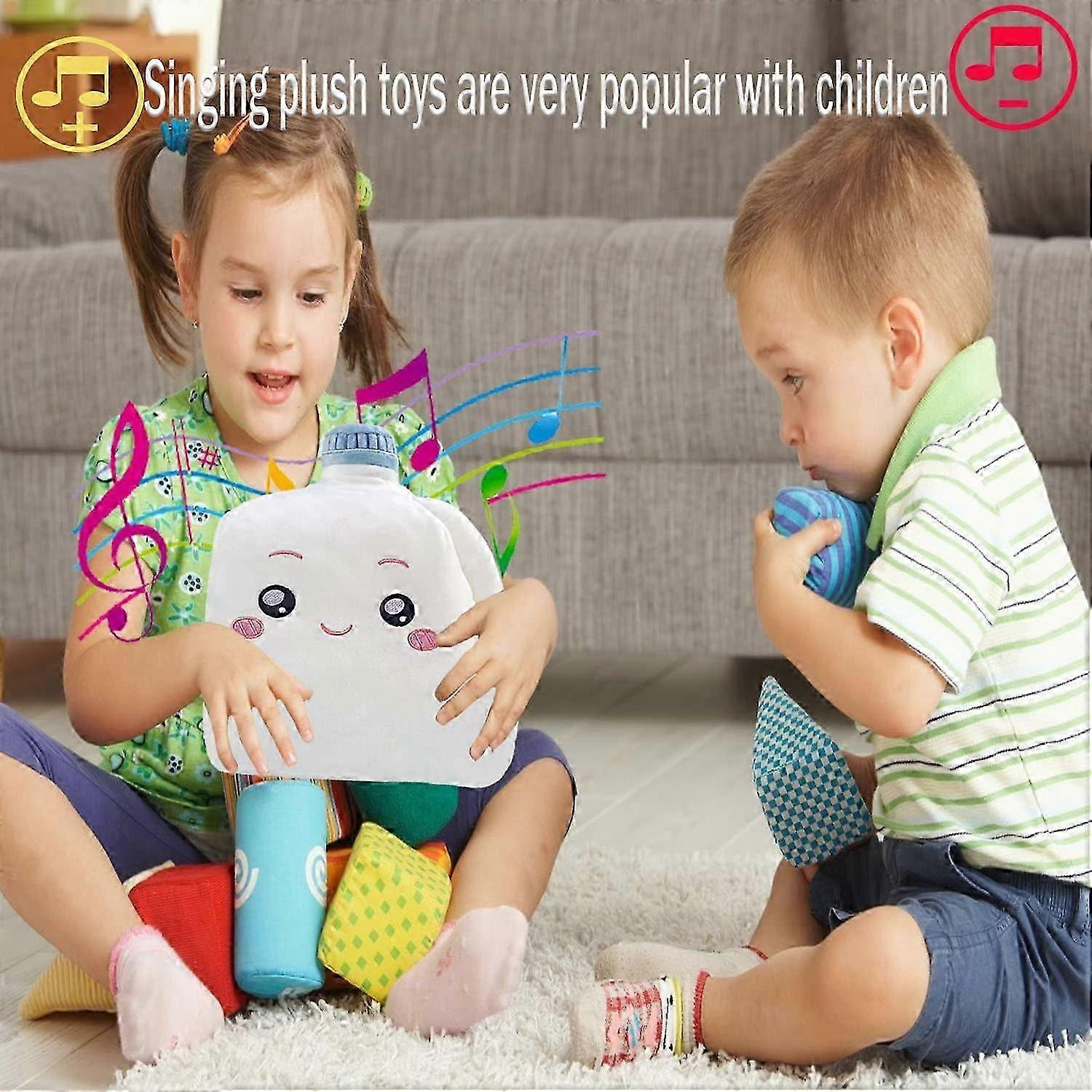 Foxy And Boxy Plush Toy,milky Plush Toy With Singing Voice Box,soft ...