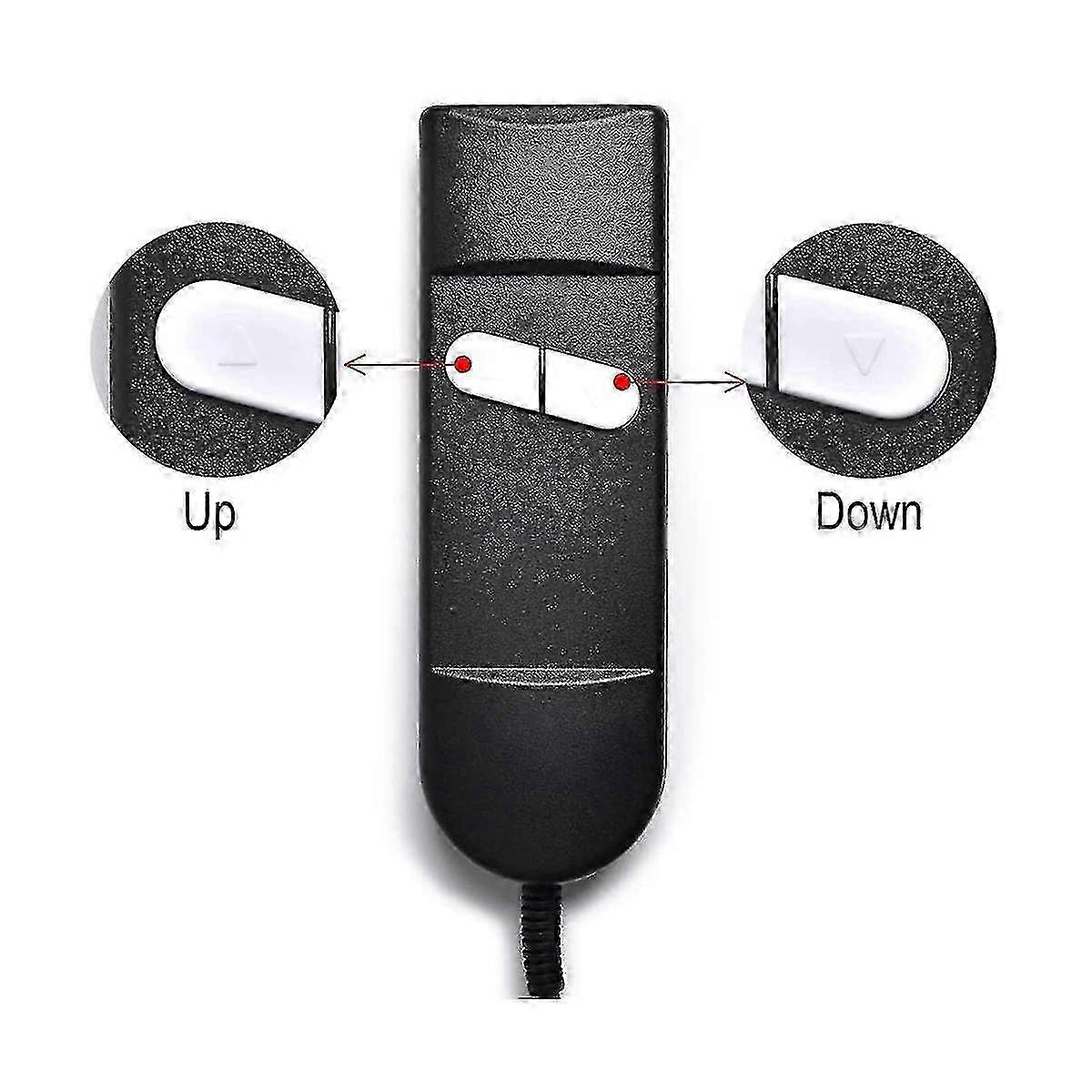 Lift Chair Remote Replacement, 5 Pin 2 Button Power Recliner Remote For ...