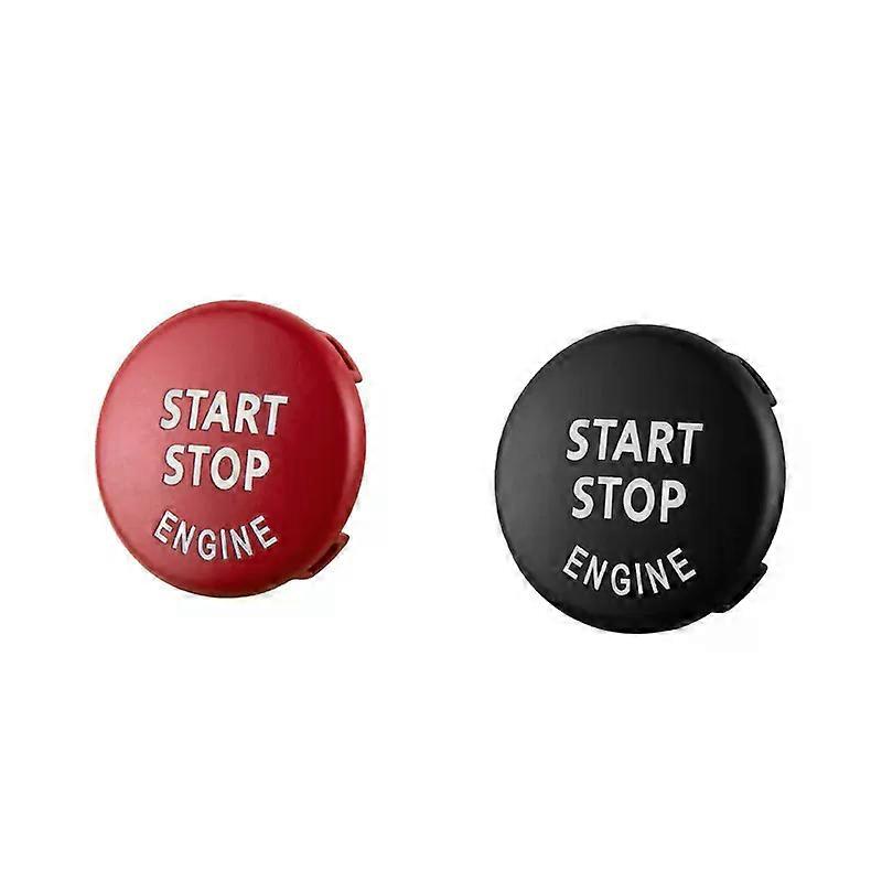 Car Engine START Button Replace Cover STOP Switch Accessories Key Decor ...
