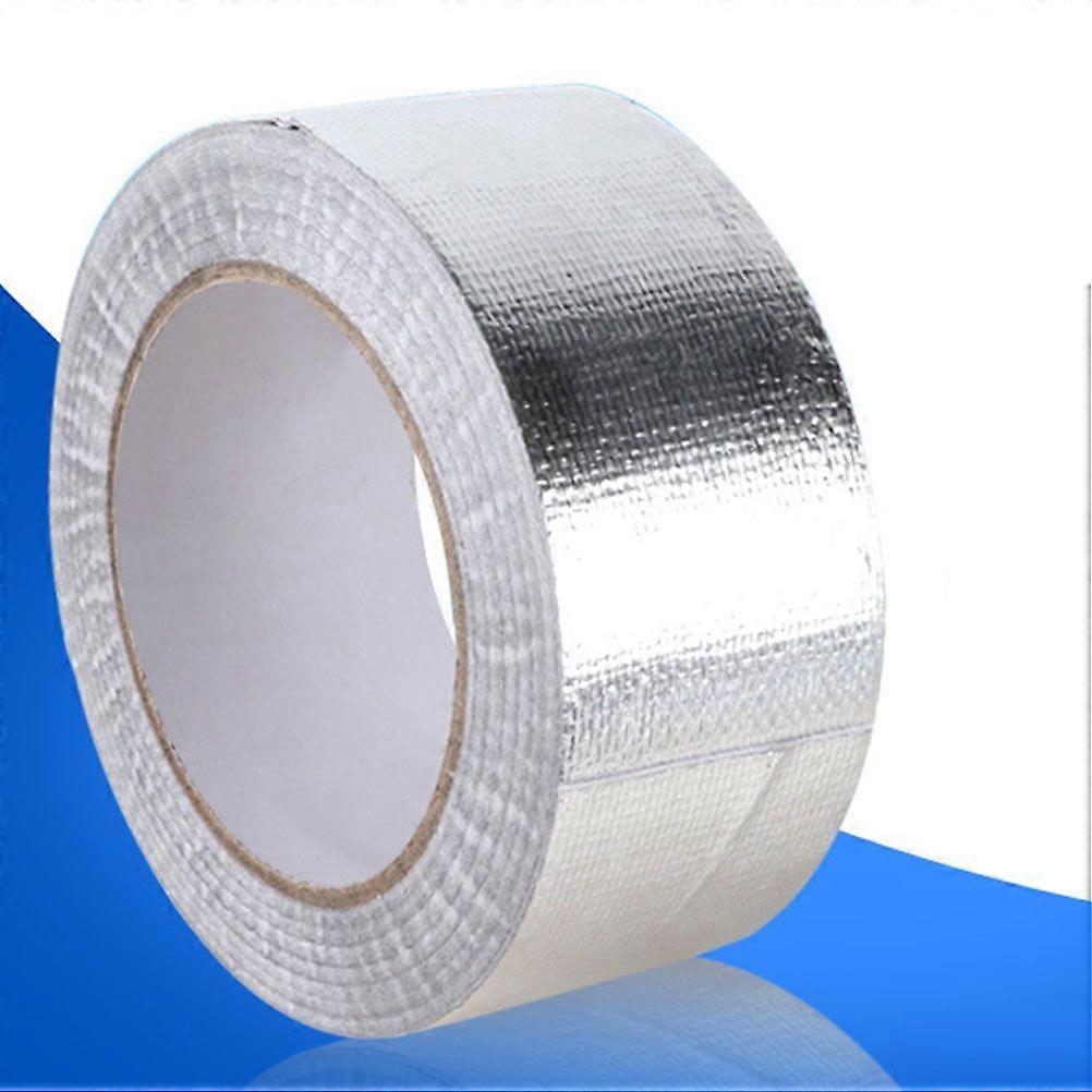 25m Aluminum Foil Exhaust Heat Wrap High Temperature Resistant Downpipe ...