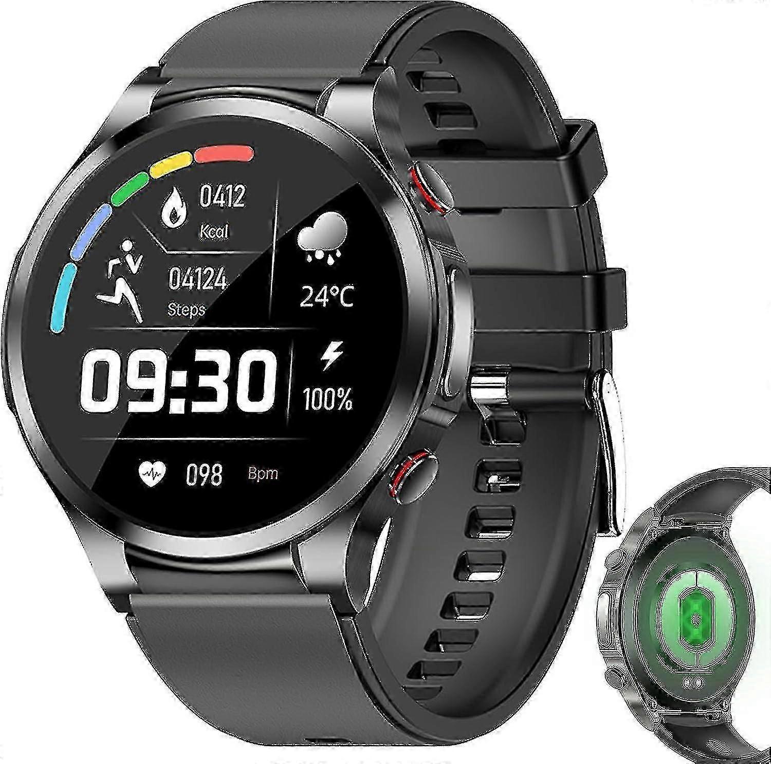 New Blood Sugar Monitor Watch, Diabetic Watch Glucose Monitor Pressure ...