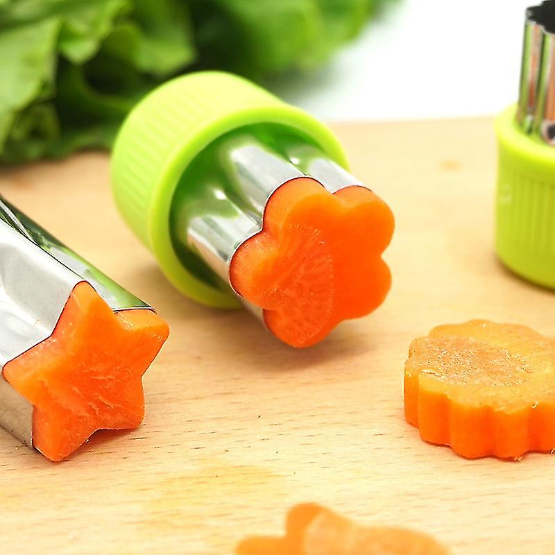 Stainless Steel Vegetable Fruit Cutters - Set Of 12pcs | Fruugo UK