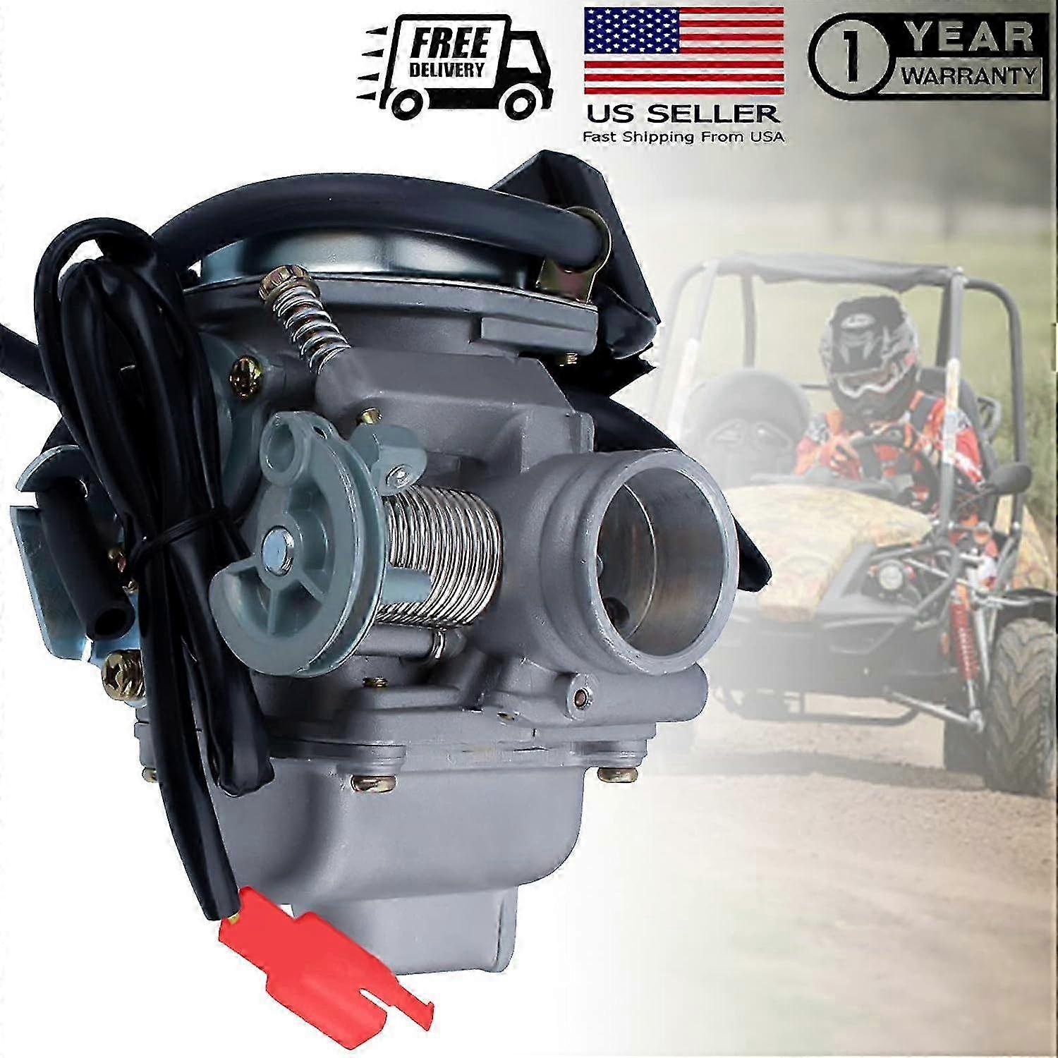 150cc ATV Carburetor for Quad TaoTao Bull 200 Four Wheeler Yukon ...