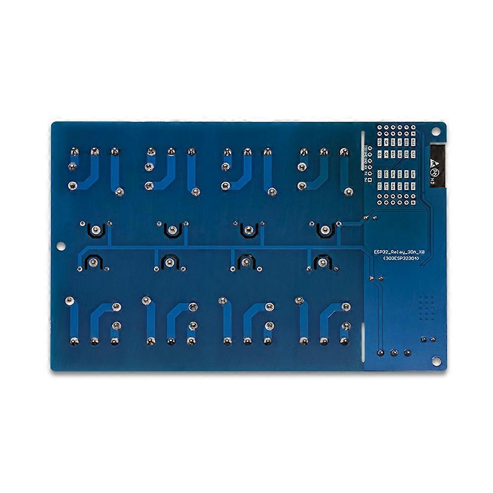 8 Channel Relay Module 30A DC7-28/5V WIFI Bluetooth Relay Module ESP32 ...