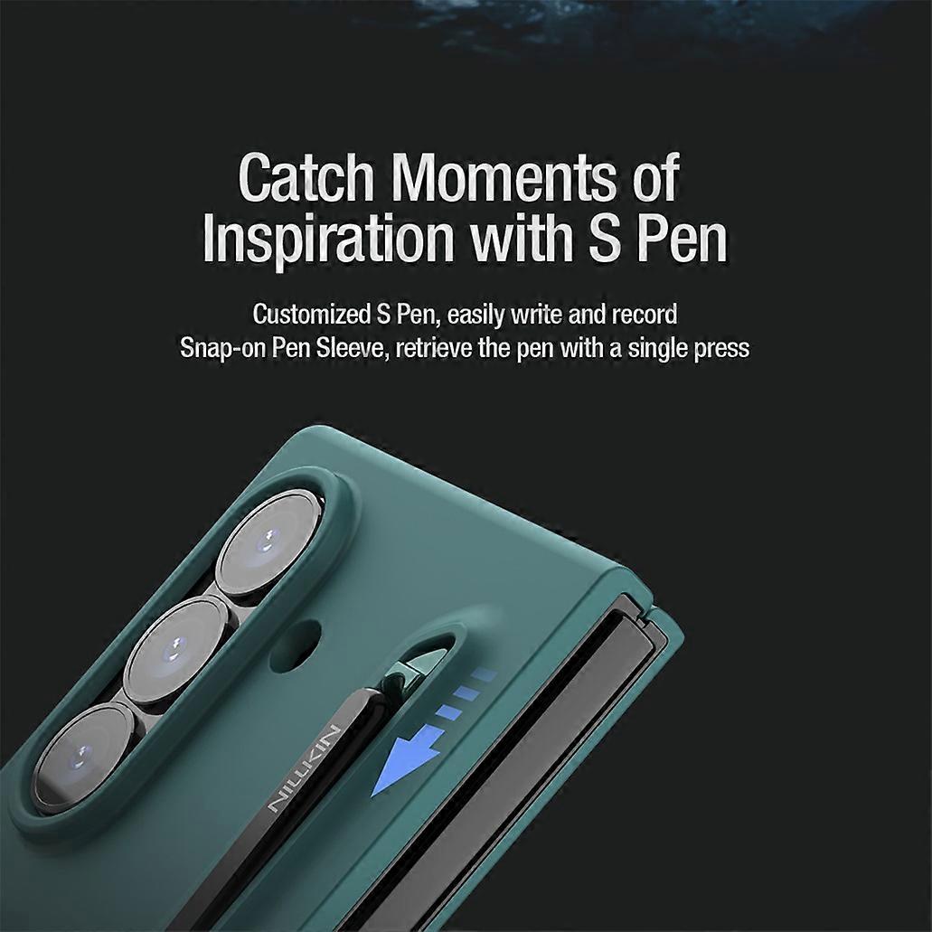 Nillkin Flex Pure Fold Case for Samsung Galaxy Z Fold 7 with Stylus ...