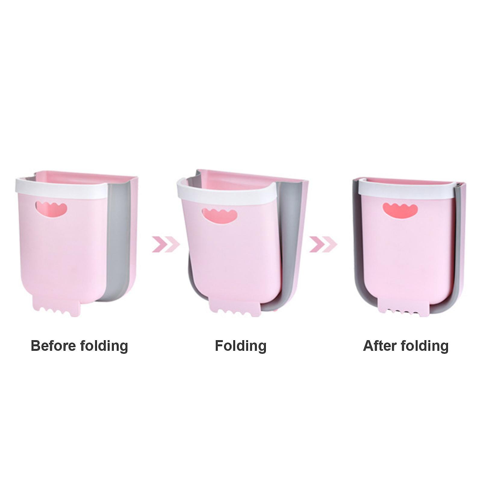 Plastic Hanging Waste Container Recycling Garbage Basket For Household ...