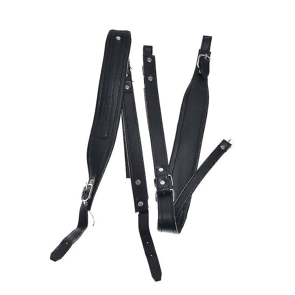 2pcs Adjustable Leather Accordion Shoulder Straps Waterproof For 16-120 ...
