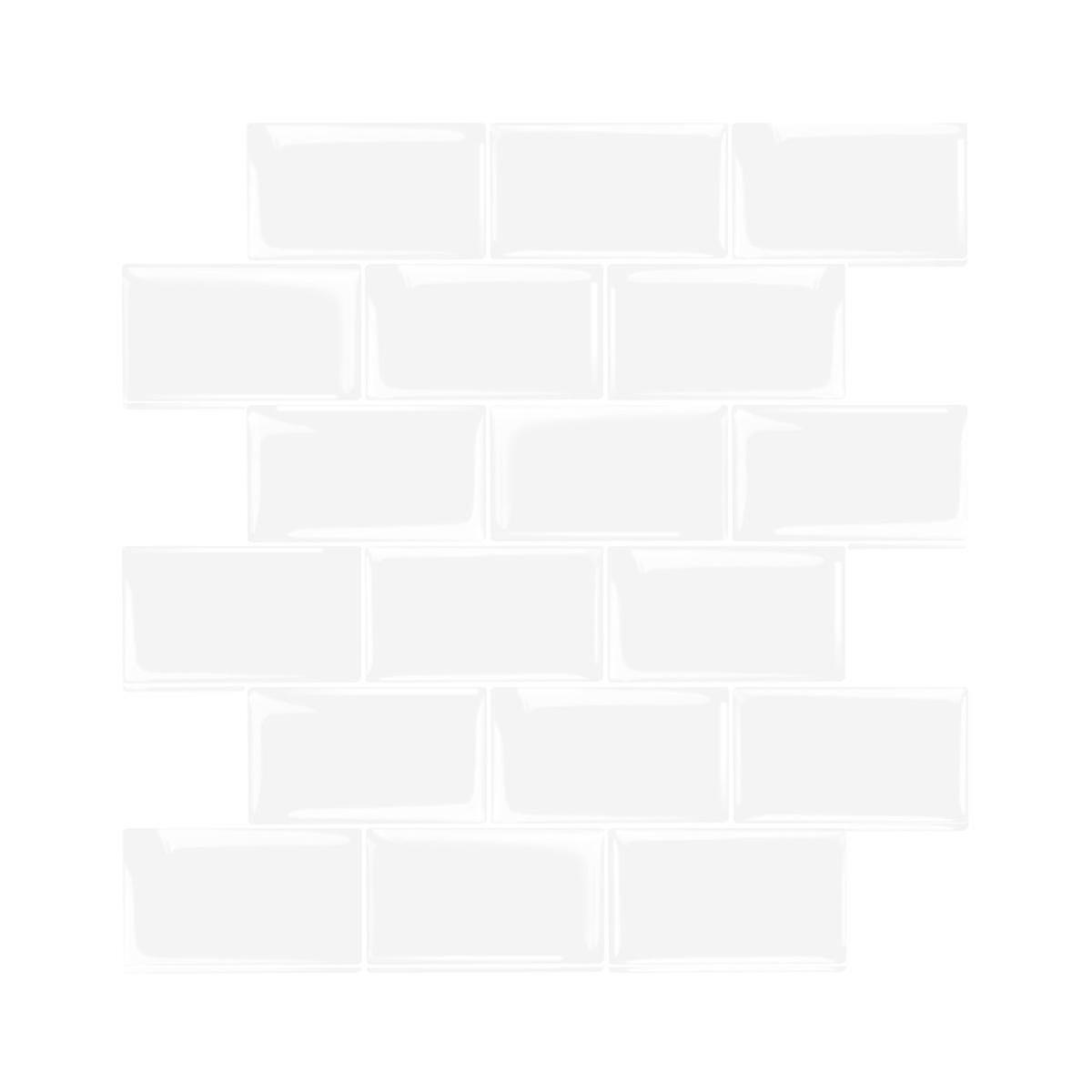 Selvklæbende vægflise Aftagelig vandtæt skræl og pind backsplash til ...