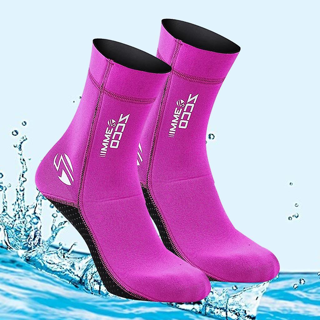 Neoprene Diving Wet Suit Boots Swimming Snorkeling Socks Warm Black XXL ...