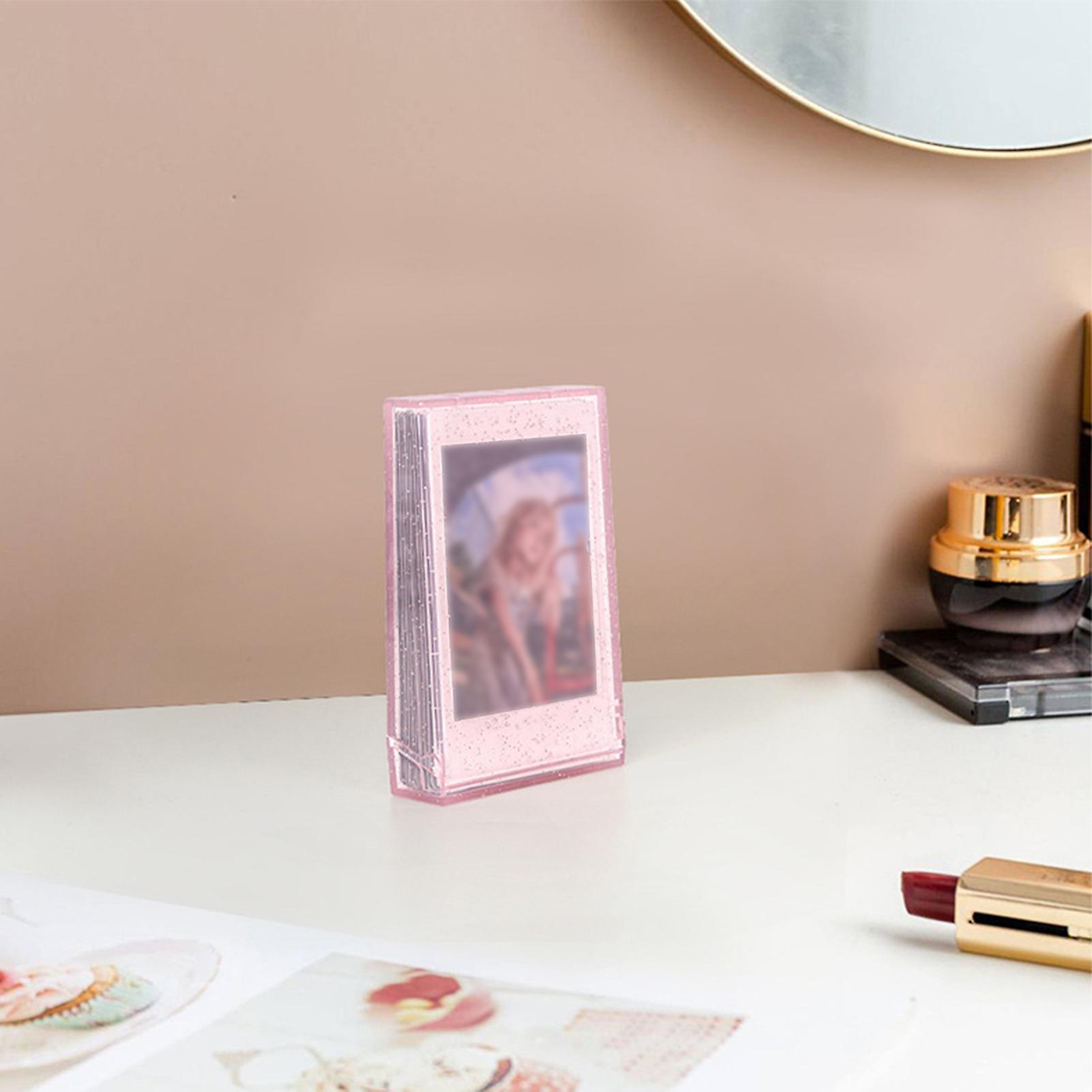 Waterproof Photo Display Storage Box with Glitter Design for Polaroid ...