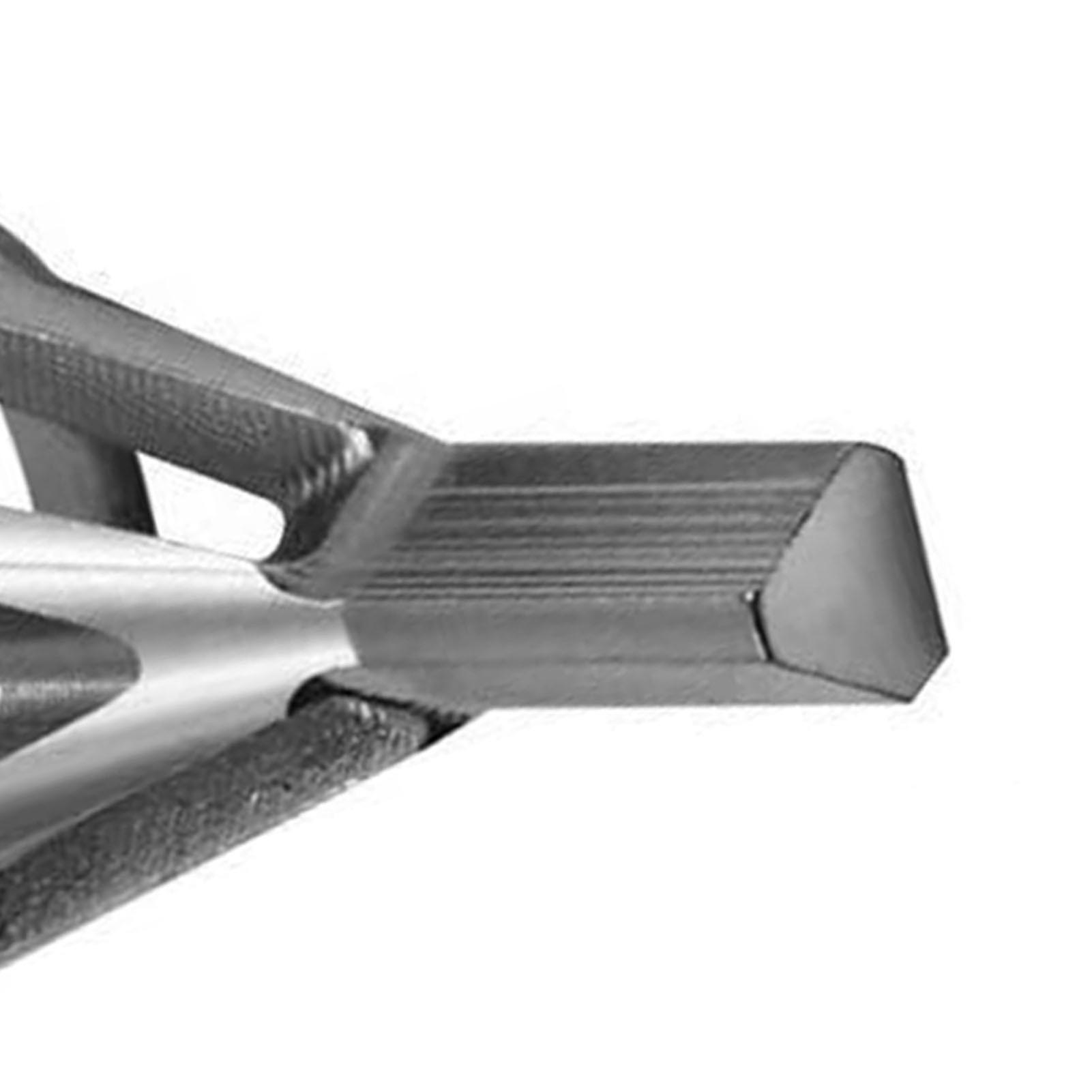 External Chamfering Tool for Electric Drill - Triangular Shank, 6 Flute ...