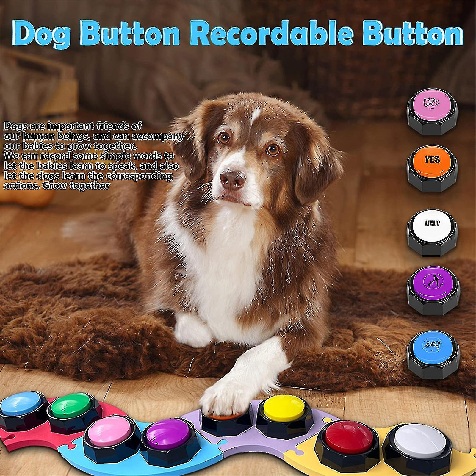 Dog Buttons For Communication,talking Buttons For Dogs, Recordable ...