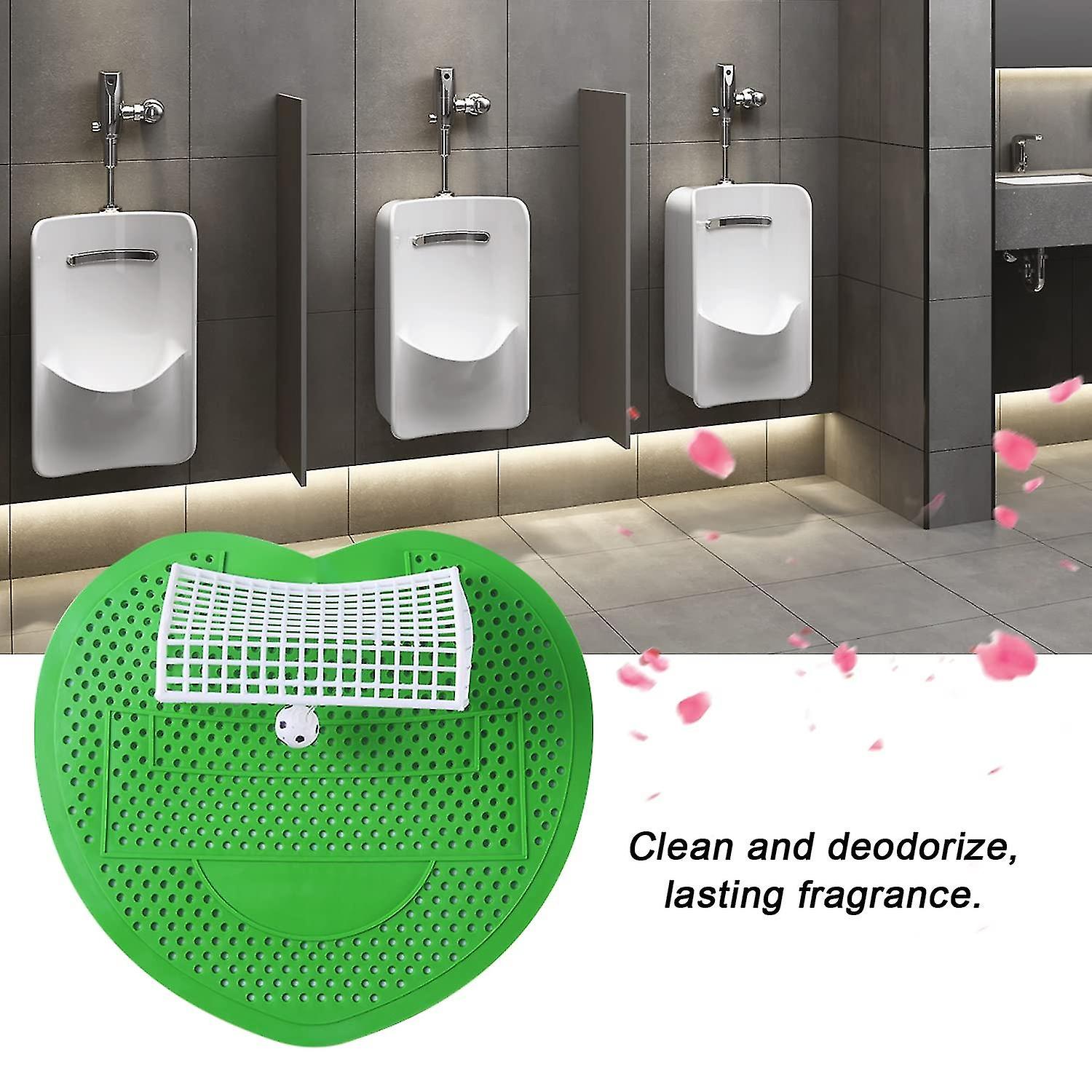 2pcs Urinal Screens, Football Goal Urinal Strainers, 18.5 X 18.5 Cm ...