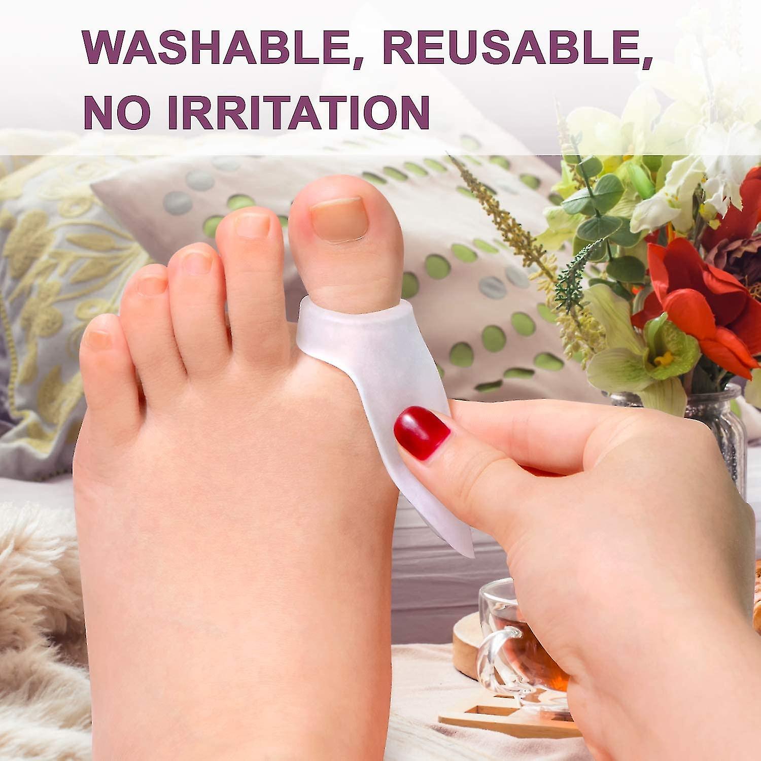 Gel Bunion Protector Shield, 10 Pack of Bunion Pads and Cushions ...