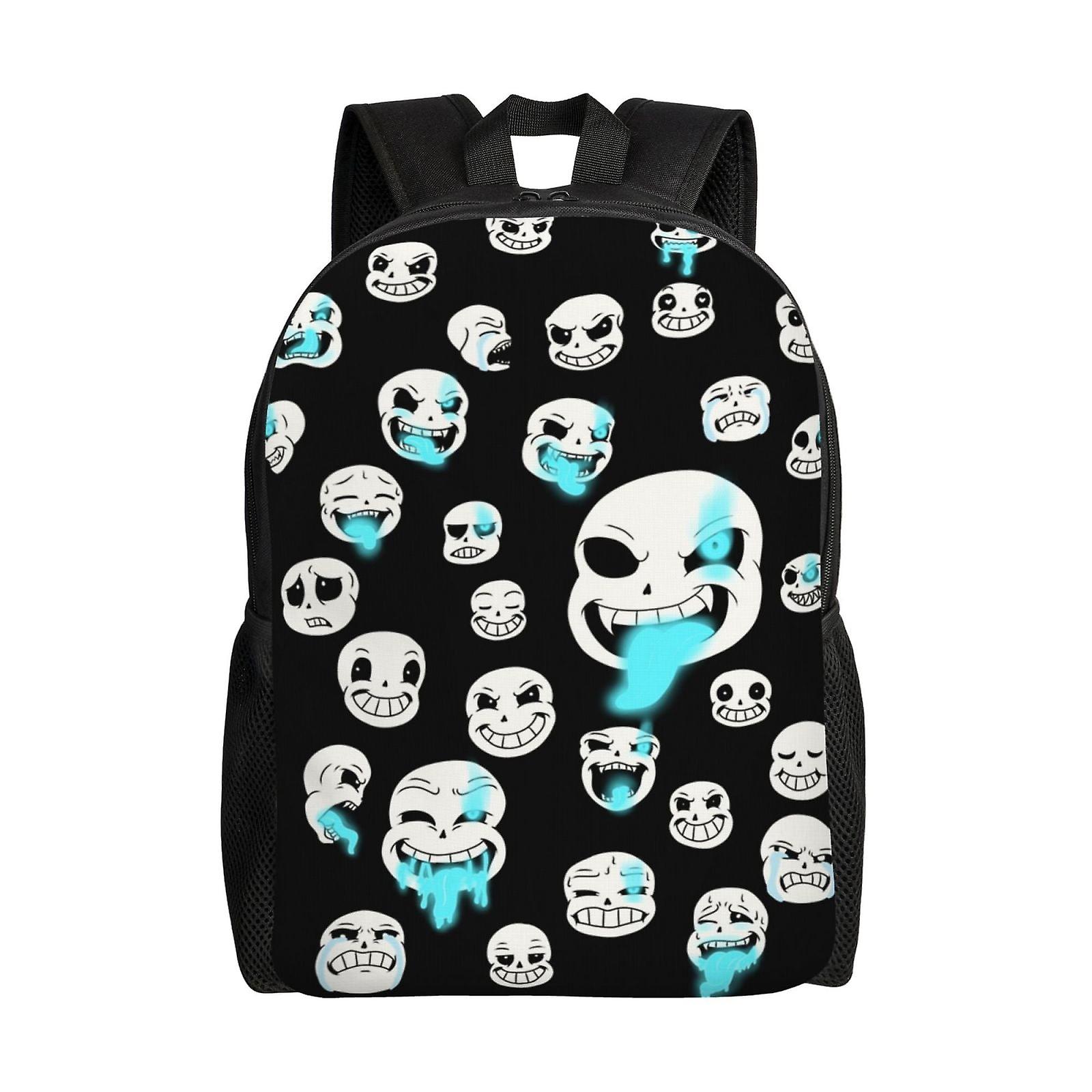 Undertale Sans Backpacks Casual Daypacks Student Book Bag Printing ...