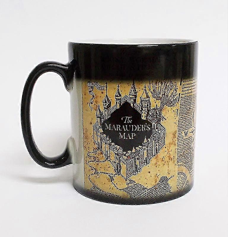 Light Magic Marauders Map 11oz Color Changing Mug Sensitive Ceramic ...