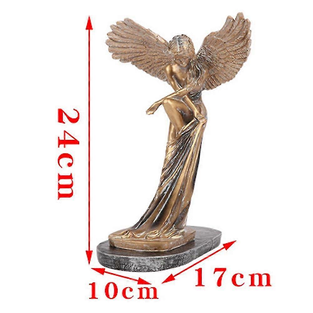 Redemption Angel Sculpture Figurine Ornament Desktop Home Decor | Fruugo UK
