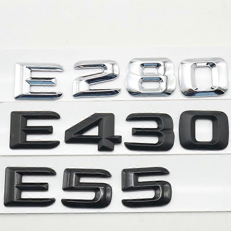 Trunk Emblem Badge Logo For E-Class W210 W211 E43 E53 E63 E55 E200 E220 E250 E280 E320 E350 E420 ...