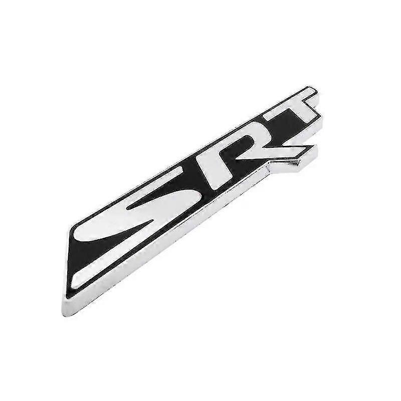 3D Metal Car Side Emblem Sticker Rear Trunk Badge SRT Decal for Jeep ...