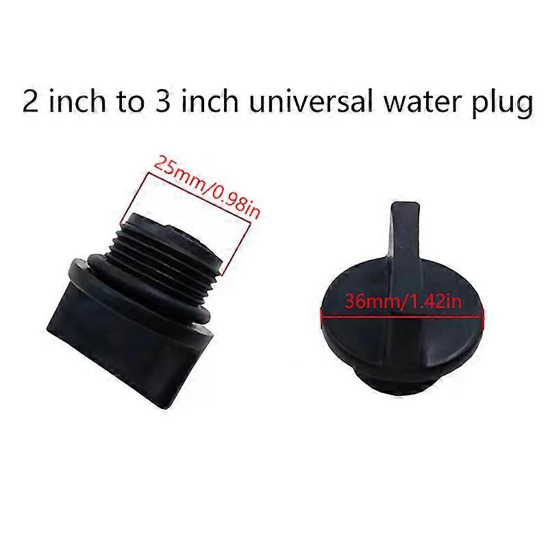 5pcs Gasoline Water Pump Accessories plugging plugging 3-inch 2-inch ...