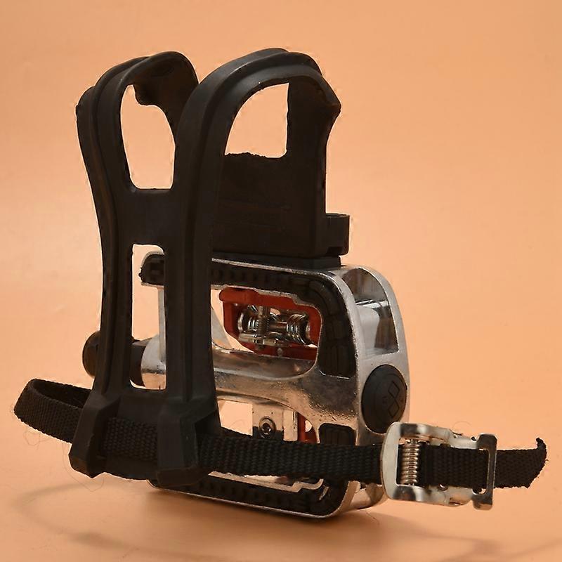 SPD Pedals For Spin Bike With Toe Cages For Shimano Clip Pedals Indoor ...