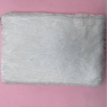 Plush Notebook, Faux Fur Notebook For Kids, Panda Pattern Diary Journal ...