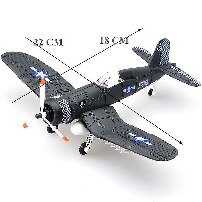 JWL-22cm 4D Diy Toys Fighter Assemble Blocks Building Model Airplane ...