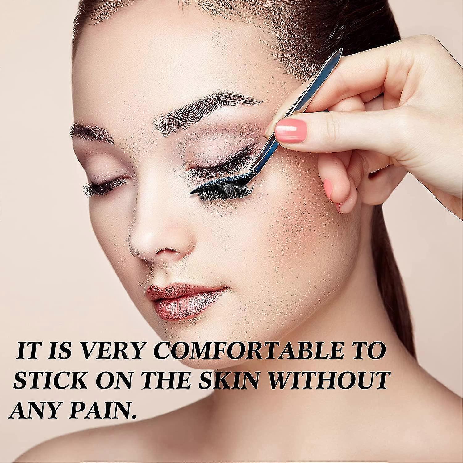 Eyeliner Sticker With Eyelashes, Reusable Eyeliner & Eyelash Stickers ...