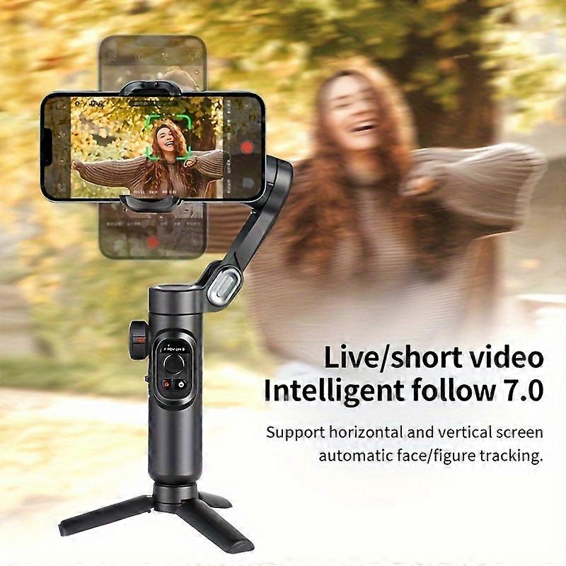 AOCHUAN XE 3-Axis Pro Gimbal Stabilizer - Ultra-Portable Foldable Design for Seamless Smartphone ...