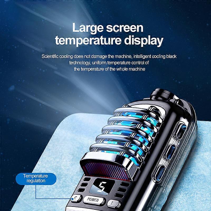 Portable Mobile Phone Cooler Mute USB Game Cooling Fan Temperature ...