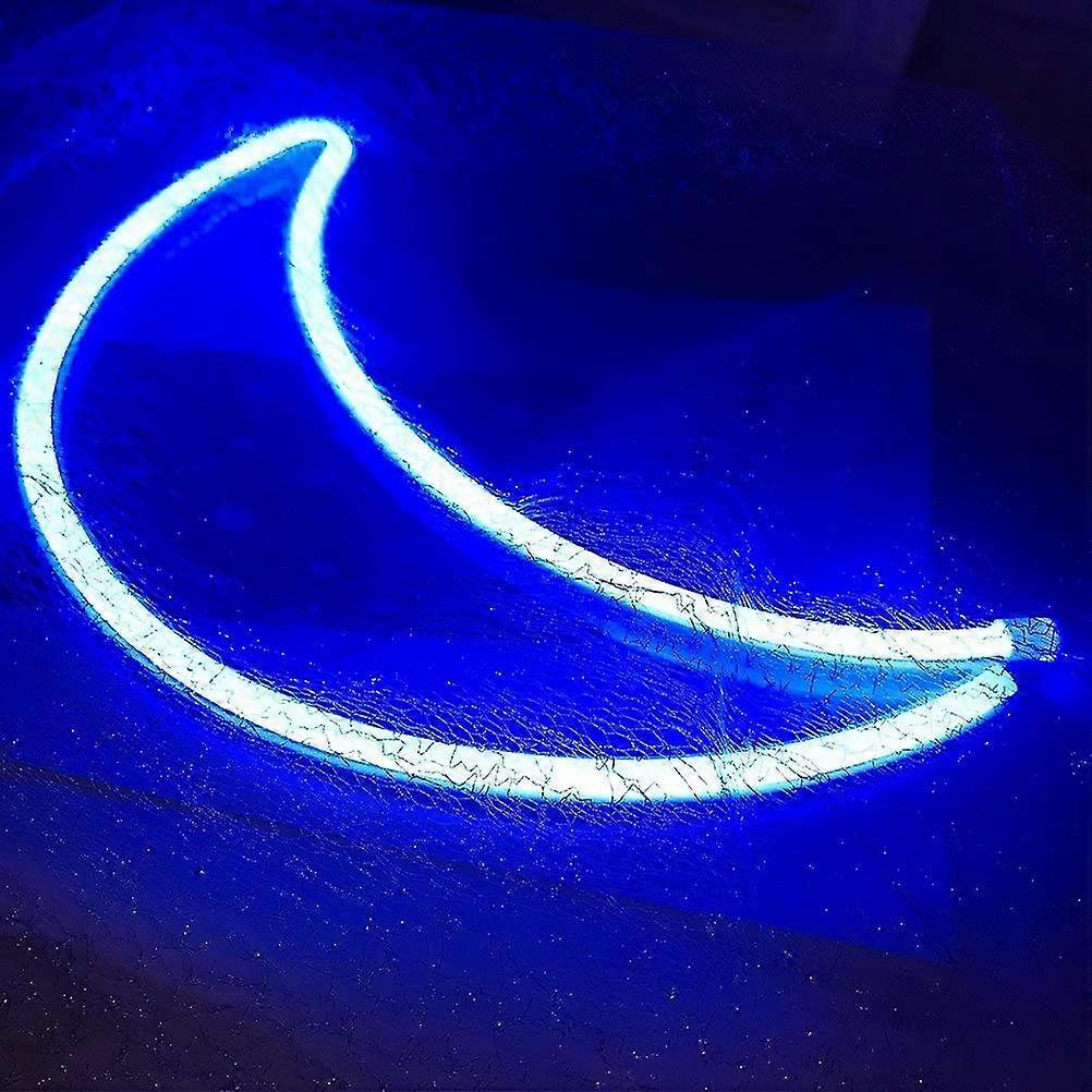 Decorative Crescent Neon, Moon Neon, Wall Decoration For Christmas ...