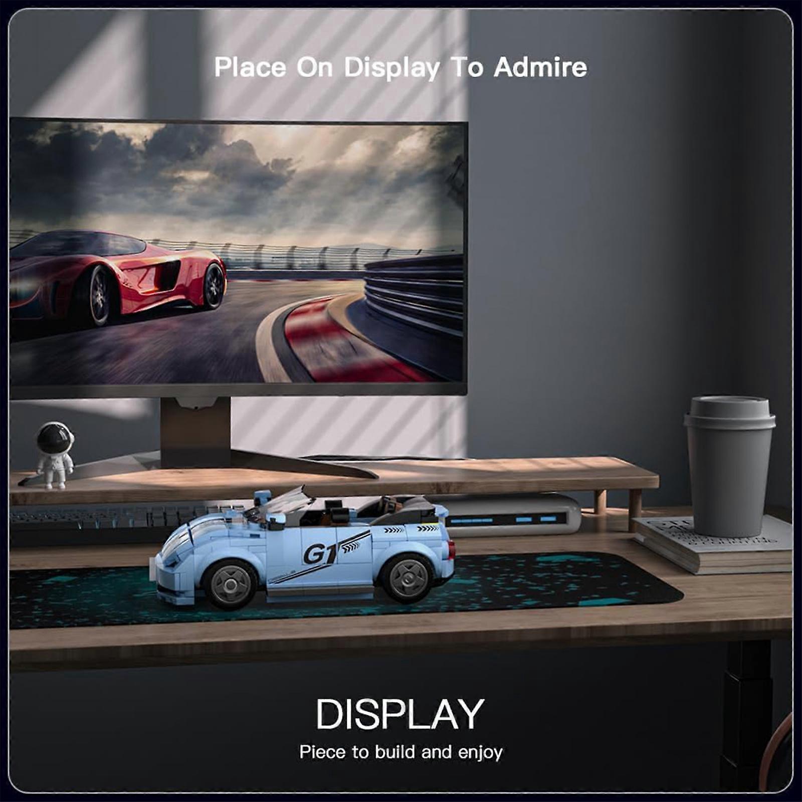 Mould King V.Beetle Building Sets Toy Car with Acrylic Display Case ...