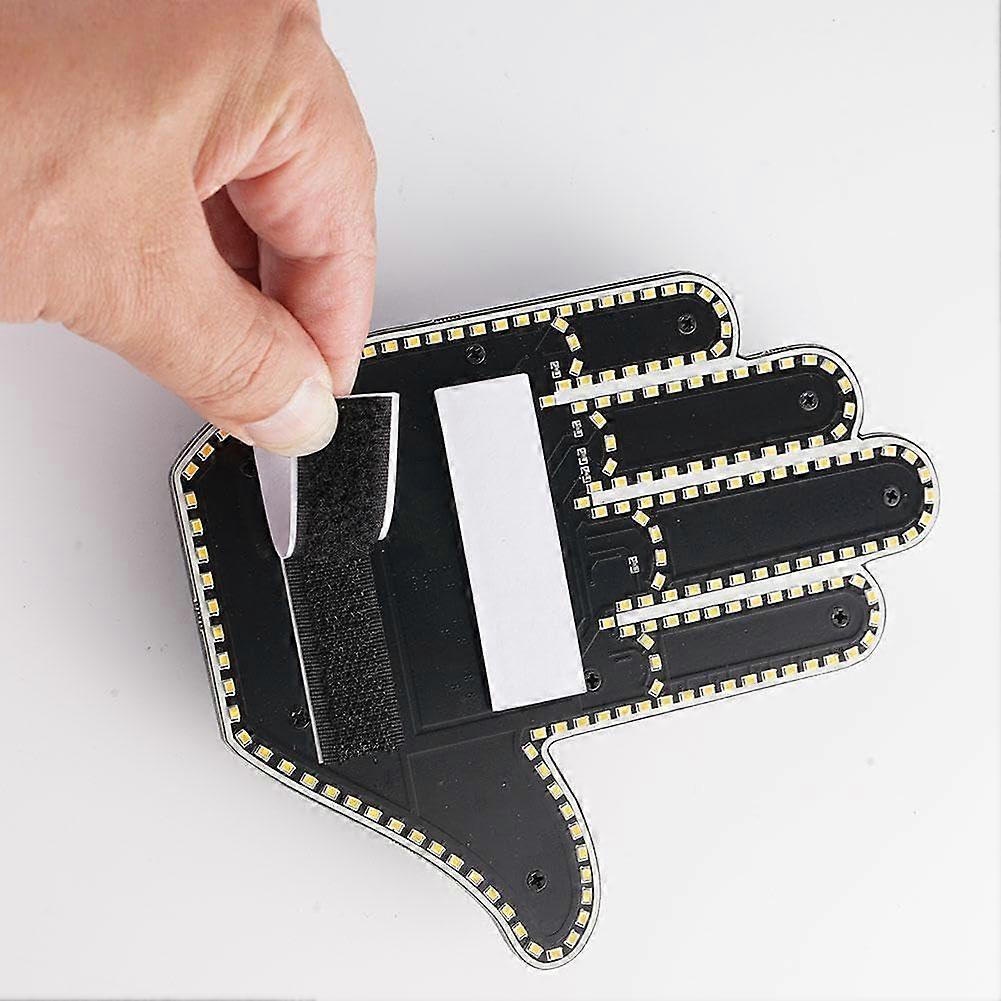 Funny Car Finger Light with Remote Control, Send Birds, Love and Wave ...