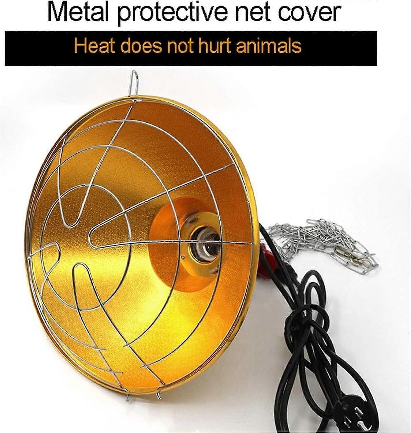 Heat Lamp for Chicks, Infrared Heat Lamp with 150W Bulb, Heater Heating ...