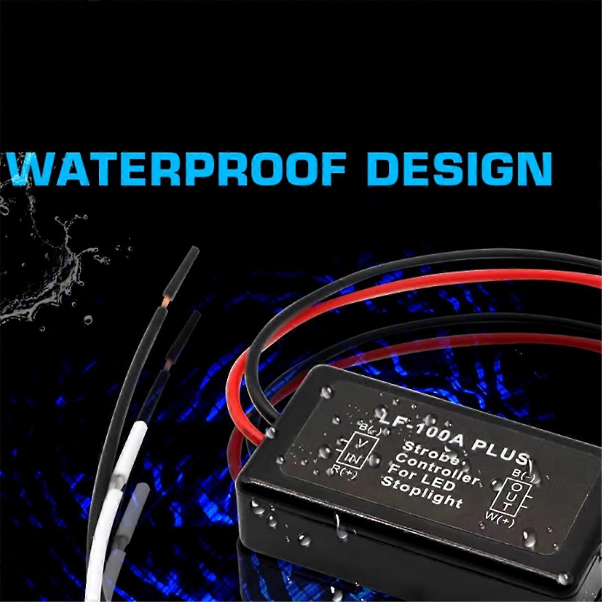 LF-100A Car Flash Light Controller Strobe Controller Flasher Breathing ...